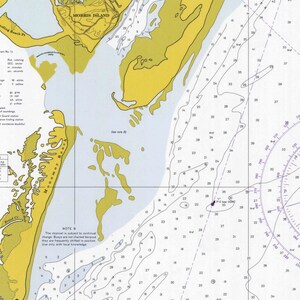 Chatham Harbor and Pleasant Bay, MA - 1971 Nautical Map - Reprint ...