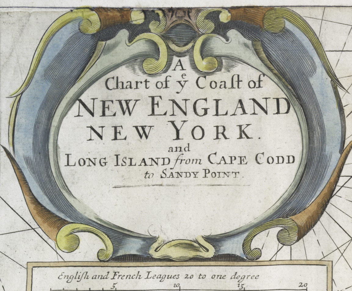 Long Island 1706 Map Author Unknown REPRINT LIP - Etsy