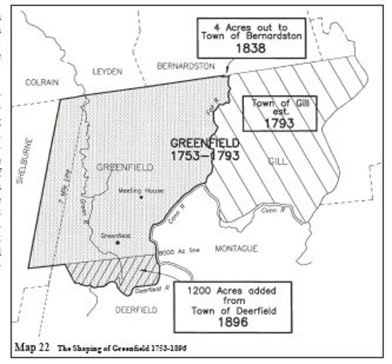 Early Maps of Greenfield Massachusetts 1717-1918 65 Page - Etsy