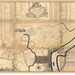 Philadelphia Ca. 1774 Old Map Reprint Republished in 1843 John Reede ...