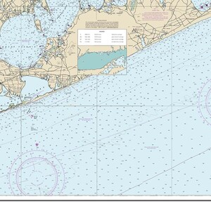Long Island Sound (blue Water) - 2017 Nautical Map Connecticut - New ...