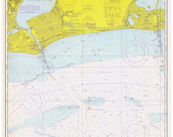 Texas Nautical Chart - Etsy