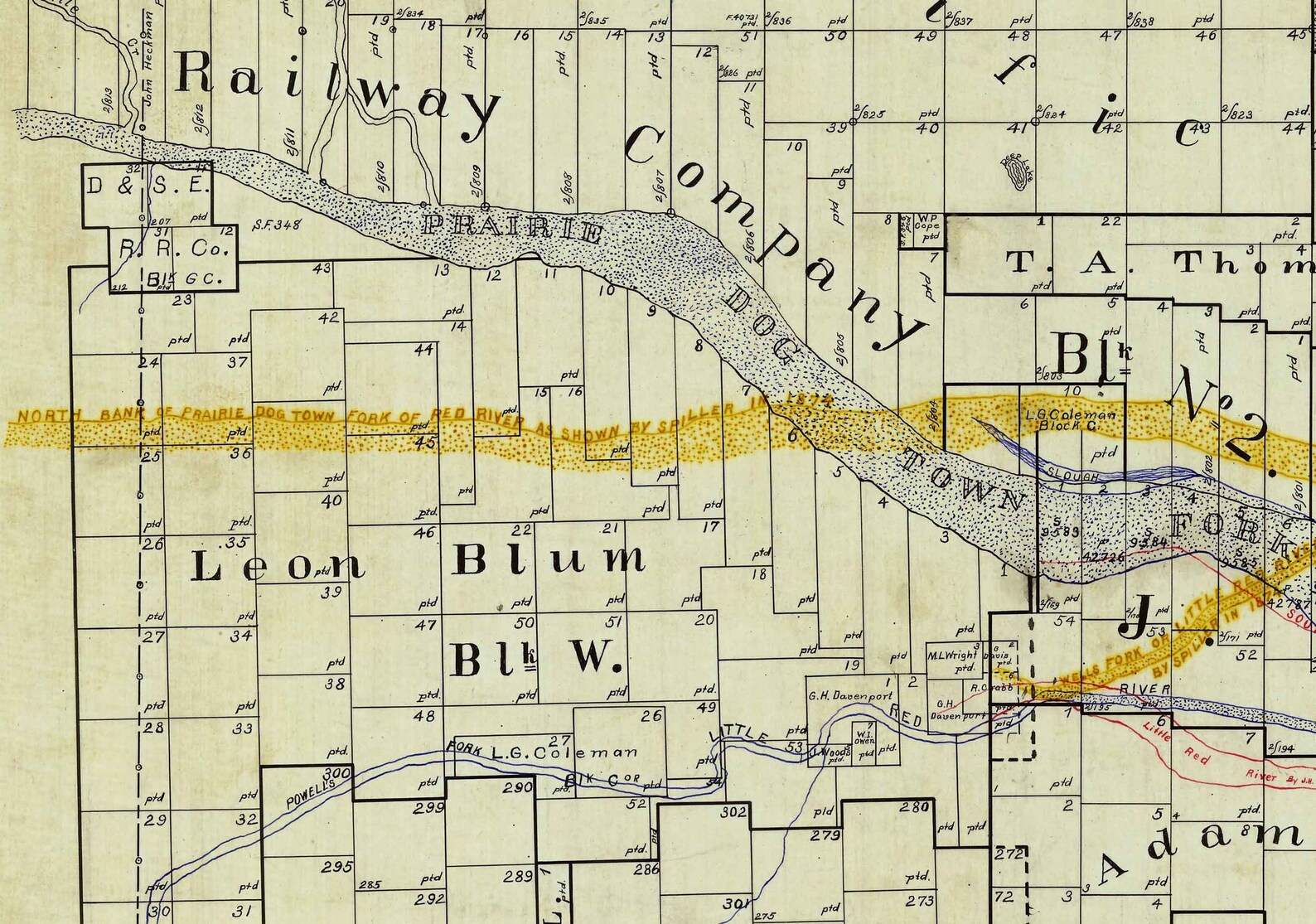 Hall County Texas 1902 Old Wall Map Reprint With Lot - Etsy