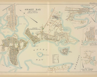 Old Wareham Map | Etsy