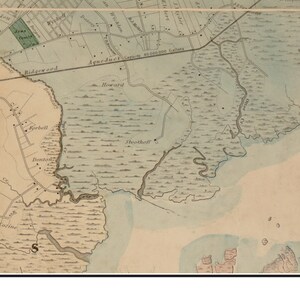 Queens 1872 Old Town Map - With Homeowner Names New York Reprint ...