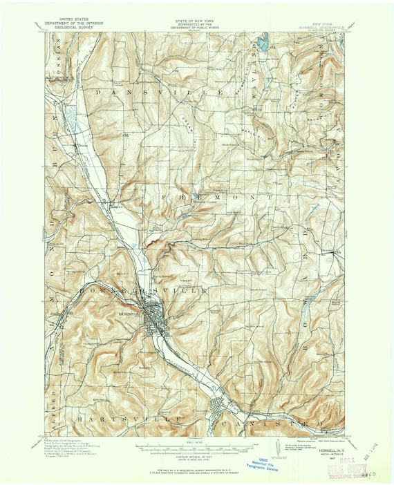 Canisteo Ny Map