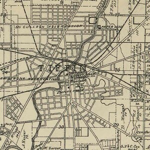 Seneca County Ohio 1891 - Old Wall Map Reprint With Homeowner Names - Farm Lines - Etsy