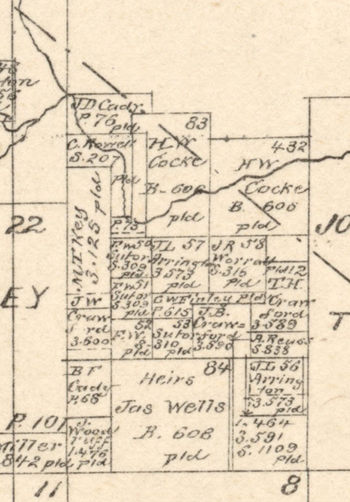 Hays County Texas 1880 Old Wall Map Reprint With Land - Etsy UK