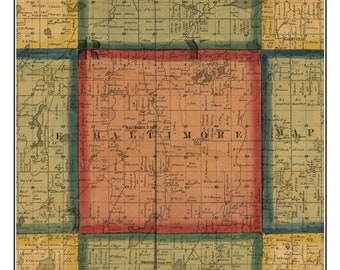 Barry County Map - Etsy