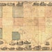 Clinton County Iowa 1865 Old Wall Map With Landowner Names Farm Lines ...