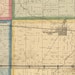 Dekalb County Indiana 1863 Old Wall Map Reprint With Homeowner Names ...