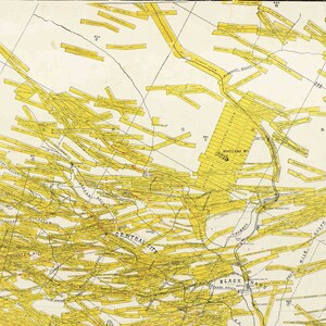 Gilpin County Colorado 1896 - Old Wall Map Reprint With Mining Claims ...