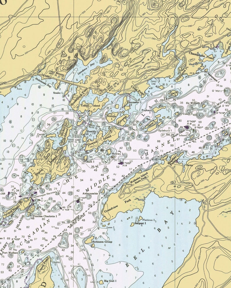 St Lawrence River Grenadier Island to Bartlett Point, Clayton ...