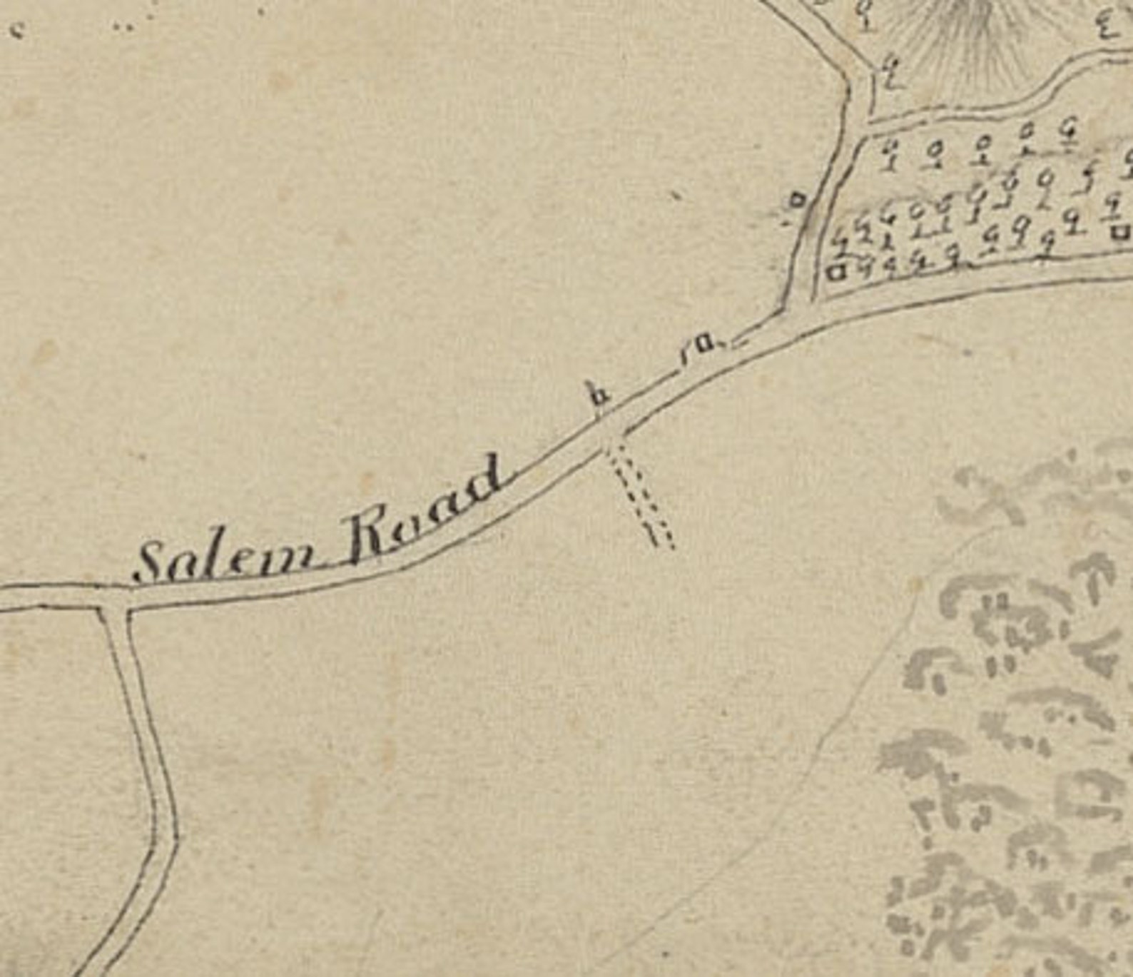 Malden 1830 Town Plan Old Roads Map Reprint RESTORED | Etsy