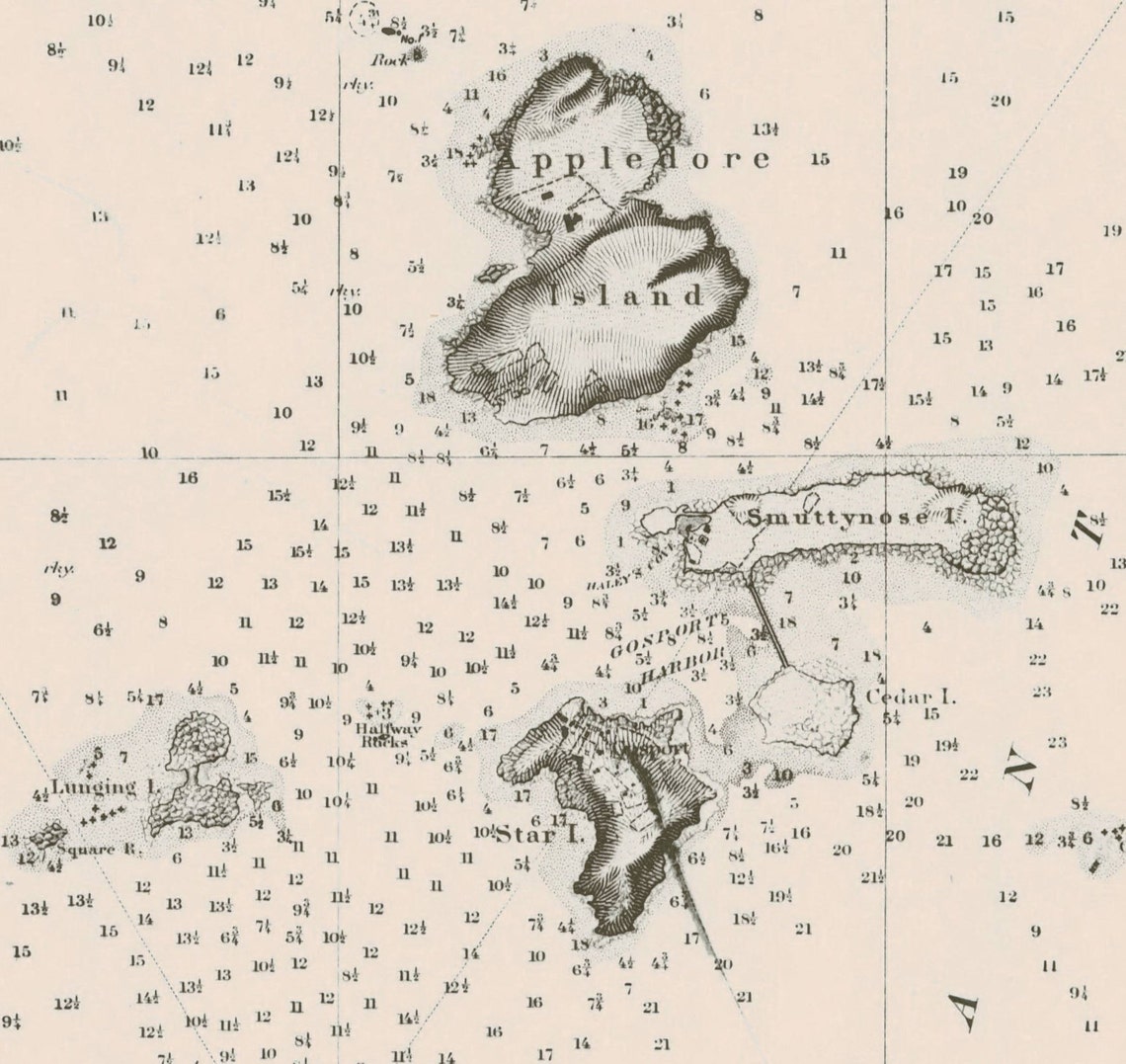 Isle of Shoals Appledore Duck Smuttynose Star Islands NH - Etsy.de