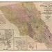 Marion 1867 Old Town Map With Homeowner Names Indiana - Etsy