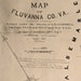 Fluvanna County Virginia 1863 Old Wall Map With Homeowner Names Reprint ...