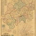 Sumner County Tennessee 1878 - Old Wall Map Reprint With Homeowner ...