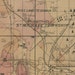 Madison County Missouri 1882 - Old Wall Map With Old Placenames Names ...