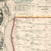 Tompkins County New York 1853 Old Wall Map Reprint With Homeowner Names ...