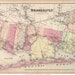 Enfield 1860 Old Town Map With Homeowner Names New Hampshire Mascoma ...
