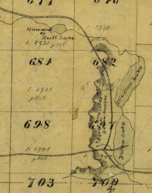Lamb County Texas 1884 Old Wall Map With Lot Lines - Etsy.de