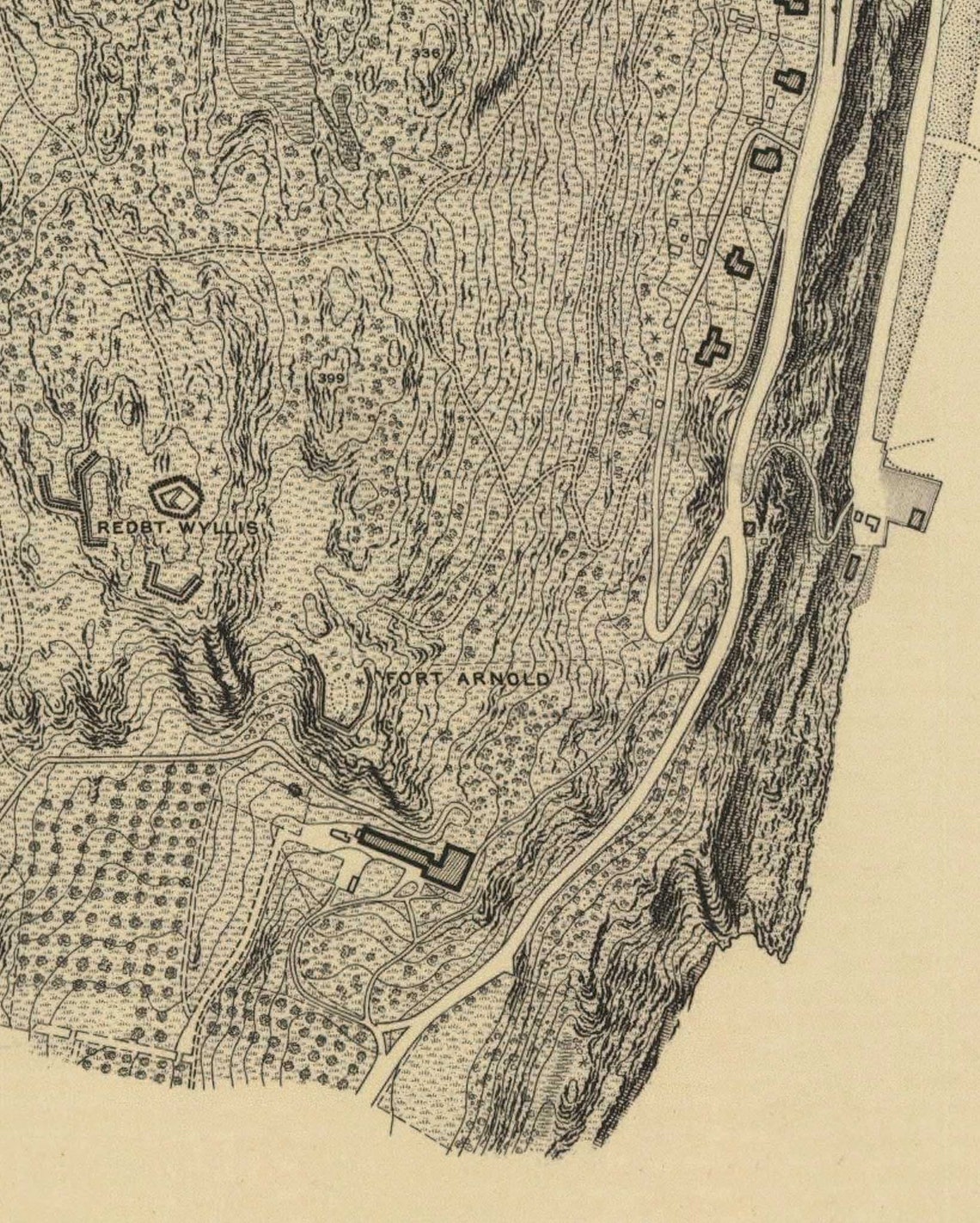 West Point New York 1883 Topographical Map by the USCGS | Etsy