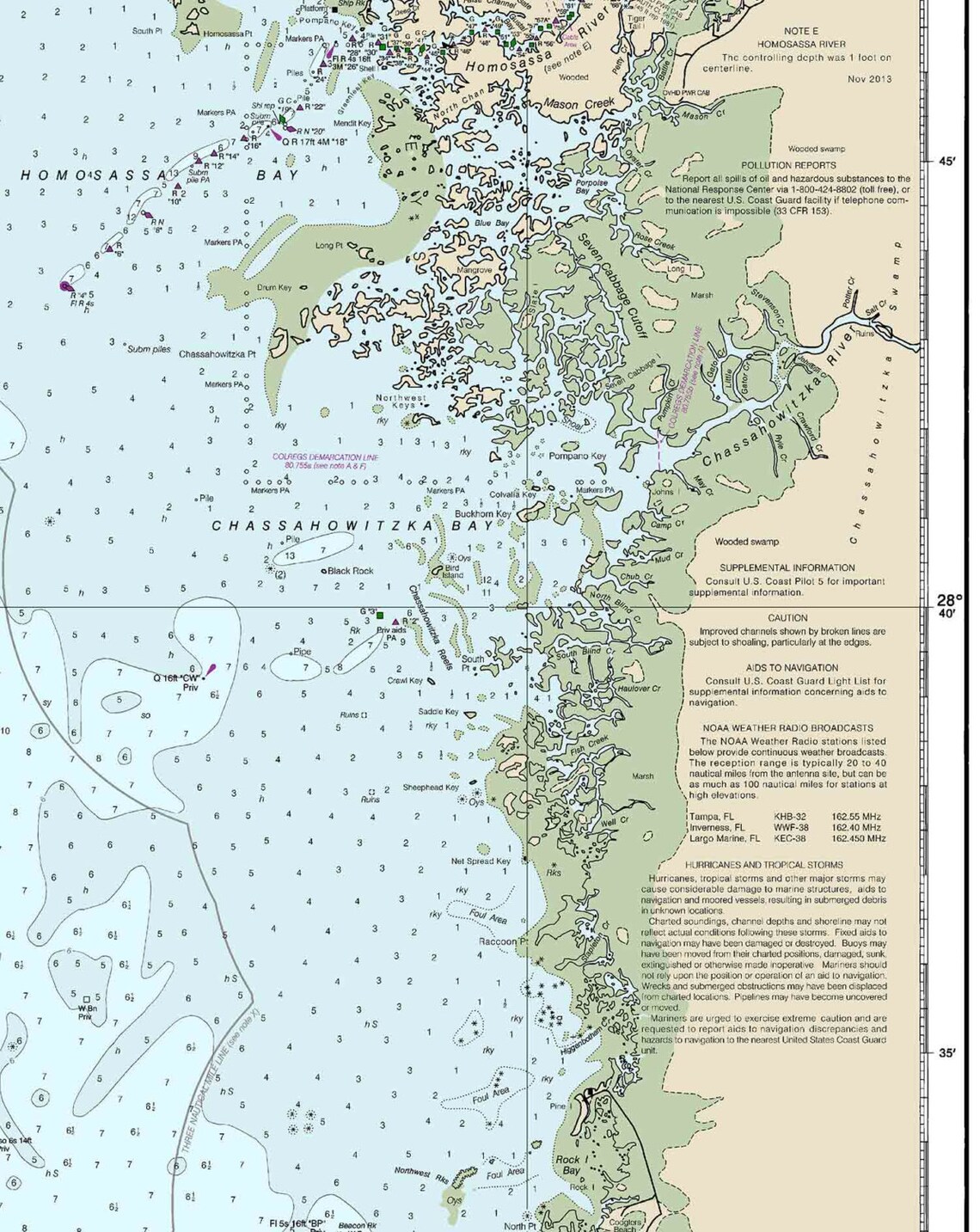 Anclote Keys to Crystal River 2014 Chassahowitzka Bay Indian | Etsy