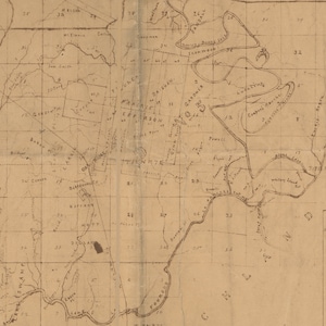 Morehouse Parish Louisiana 1896 - Old County Wall Map With Landowner ...