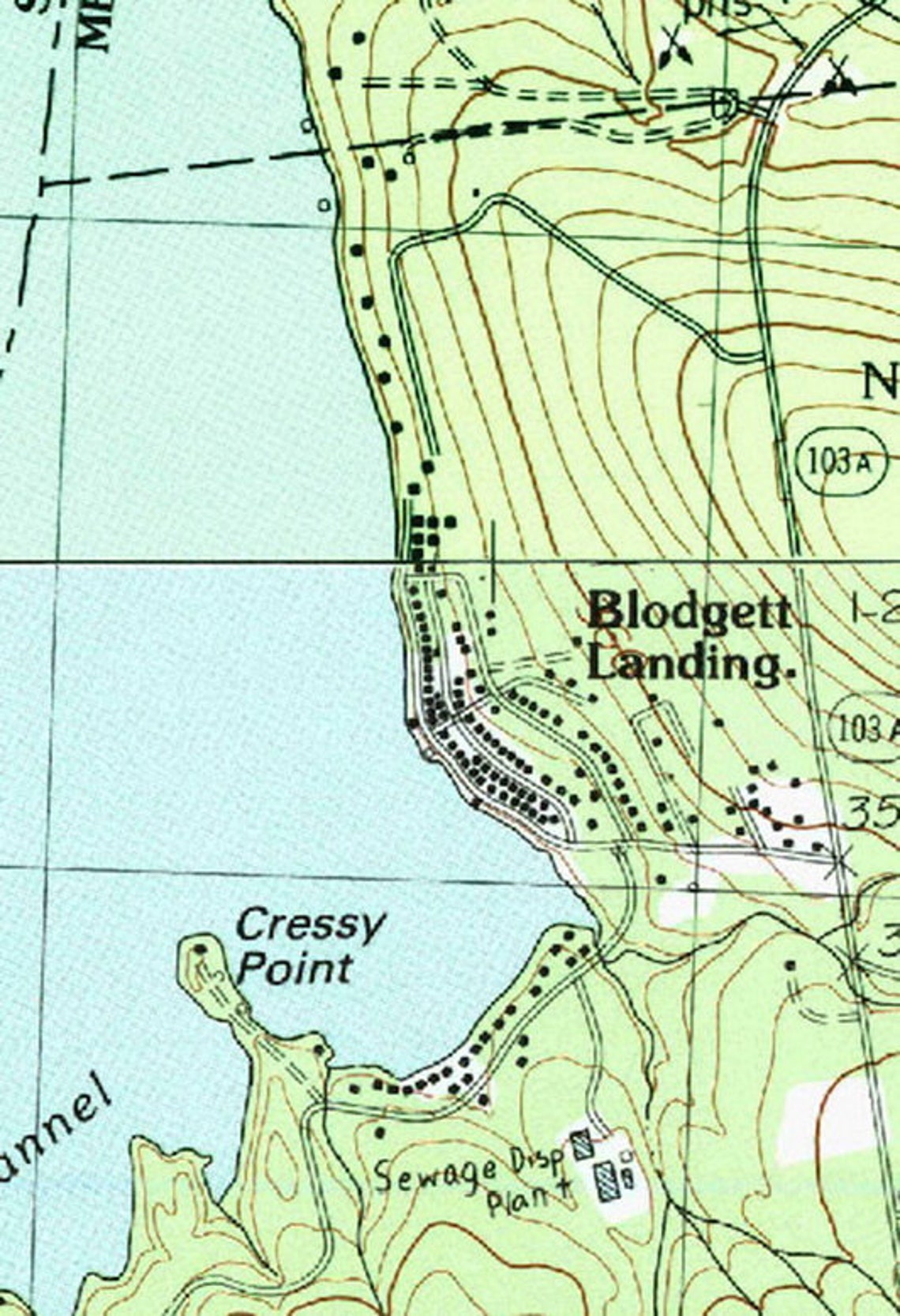 Lake Sunapee 1984 Old Topographic Map USGS Custom Composite - Etsy