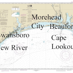 Cape Lookout to New River-2015-outer Banks Morehead City Swansboro ...