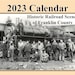 2023 Railroad Calendar for Franklin County Massachusetts - 13 Train ...