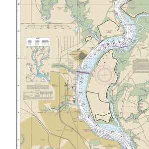 Charleston Harbor 2015 Old Map Nautical Chart - South Carolina -reprint ...