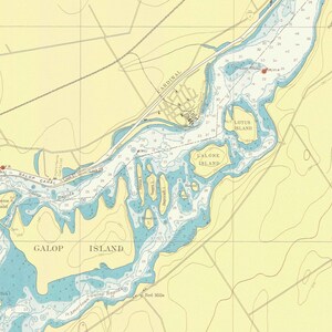 St Lawrence River- Leishman Pt. to Ogdensburg Iroquois Johnstown ...