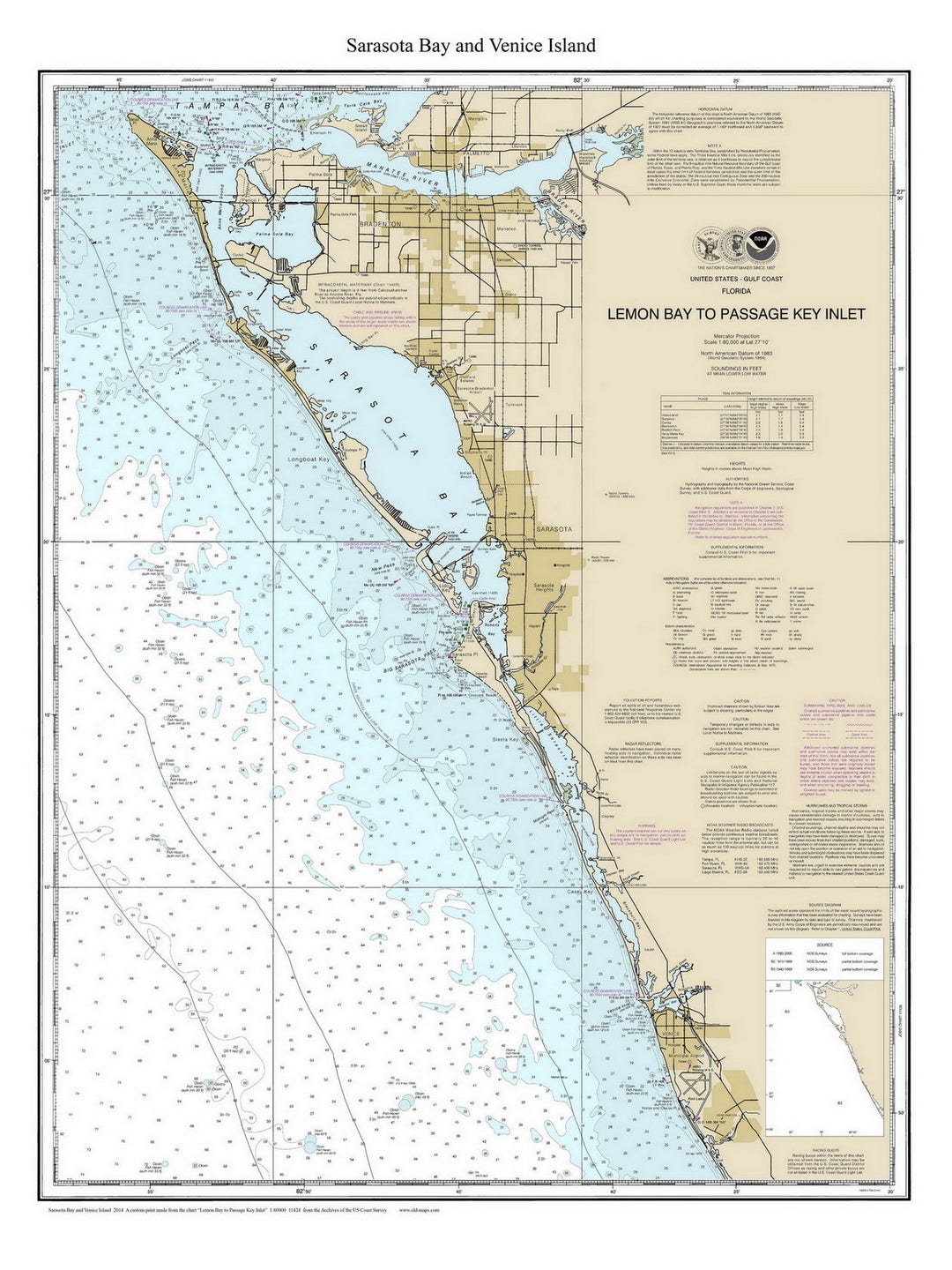 Sarasota Bay & Venice Island 2014 - Siesta Key - Lido Key - Bradenton ...