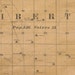 Warren County Iowa 1859 Old Wall Map With Landowner Names Farm Lines ...