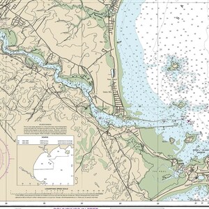 Saco Bay and Vicinity, Biddeford, Higgins & Old Orchard Beach, Maine ...
