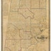 Perry County Indiana 1894 Old Wall Map Reprint With Landowner Names ...