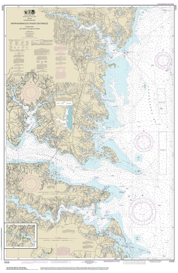 Rappahannock River Map