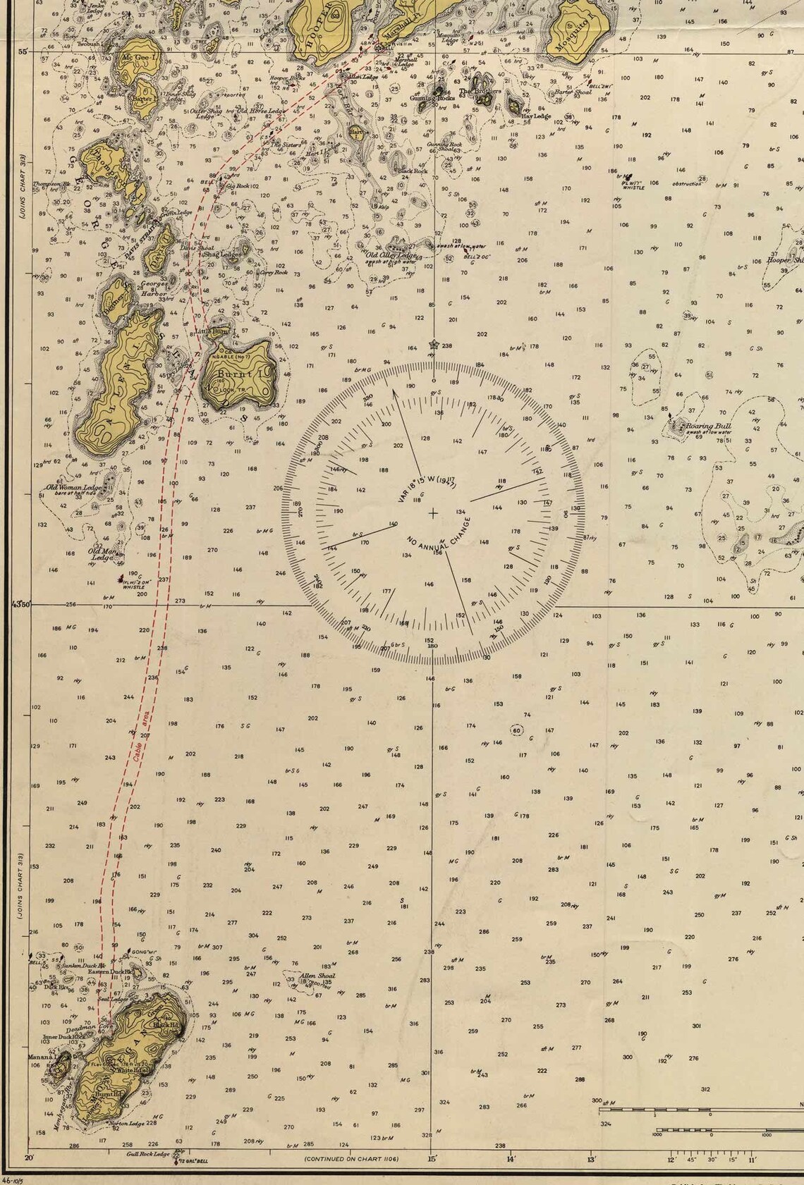 St George's River Muscle Ridge Channel Port Clyde Friendship Cushing ...