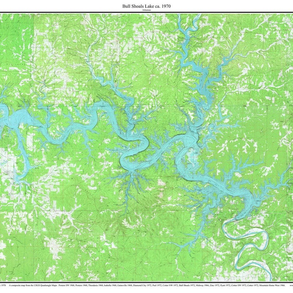 Bull Shoals Lake - Etsy