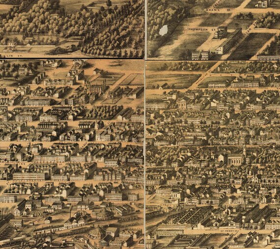 Baltimore City Birds Eye View Baltimore Maryland Aerial View Hi Res