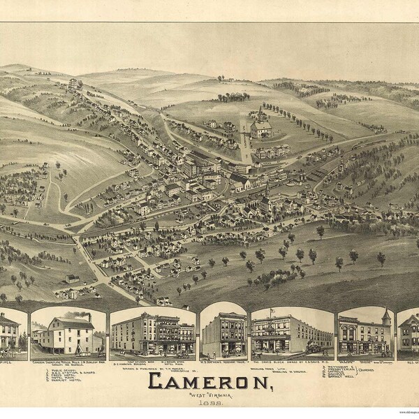 Cameron Wv - Etsy