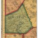 Otisfield 1871 Map Spurrs Corner Baldwin Corner Thompsons Pond Pleasant ...