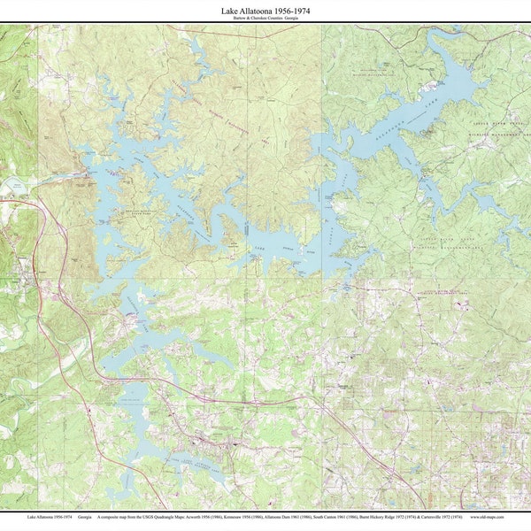 Lake Allatoona - Etsy