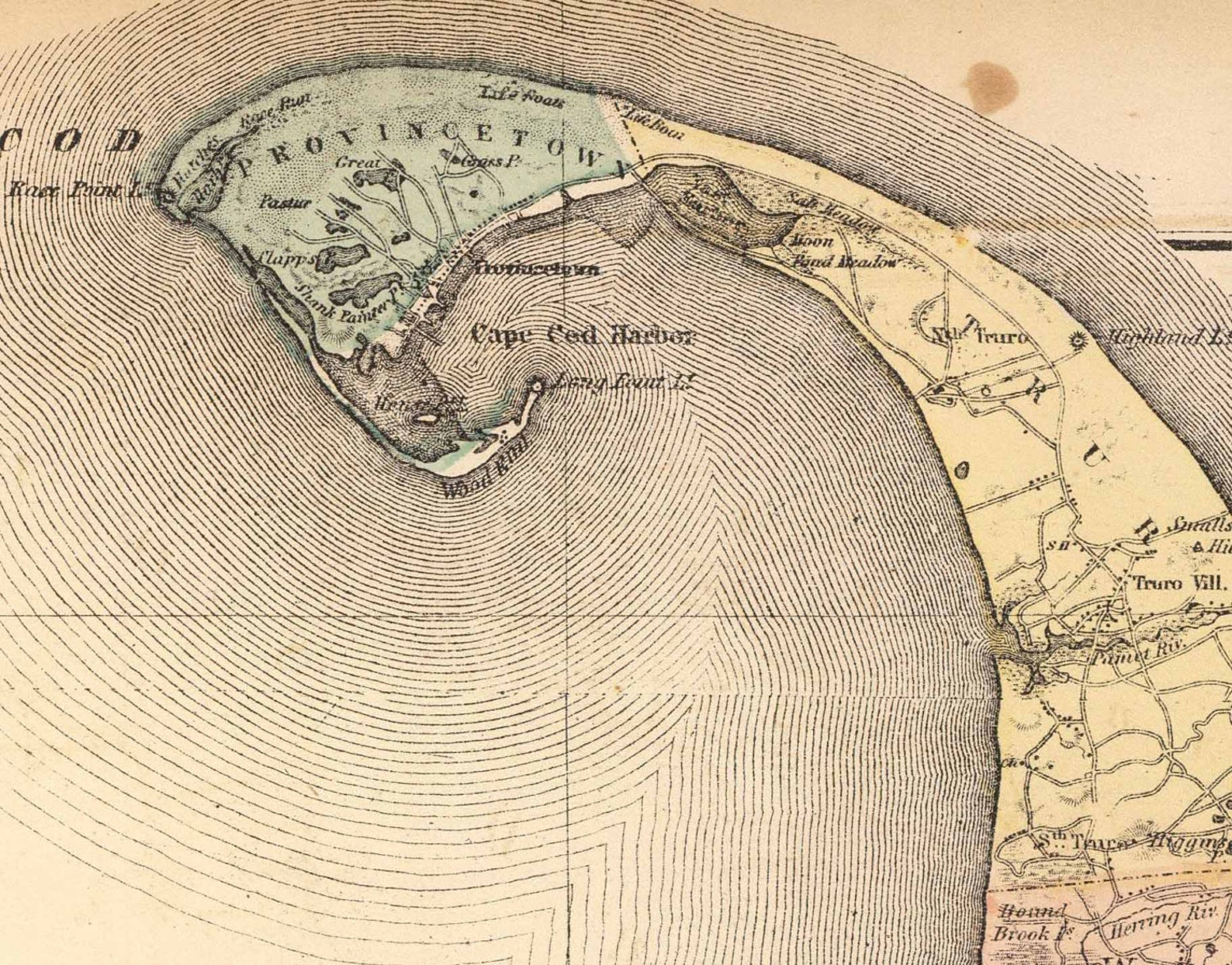 Cape Cod & the Islands 1871 Old Map Walling and Gray Atlas | Etsy