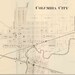 Whitley County Indiana 1873 Old Wall Map Reprint With Homeowner Names ...