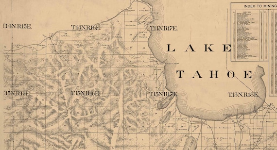 El Dorado California Map