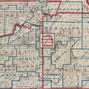Yolo County California 1900 - Old Wall Map Reprint With Landowner Names ...