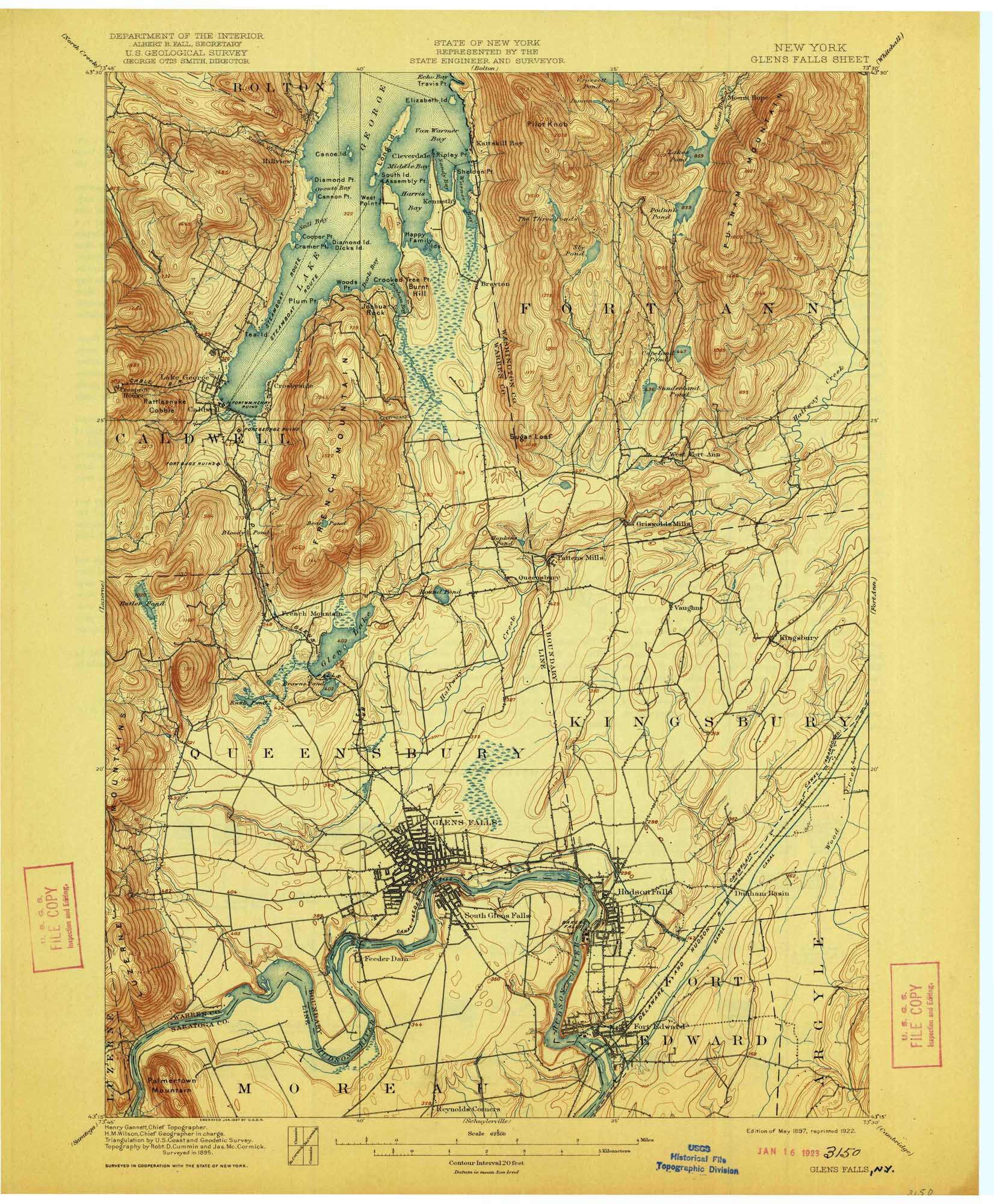 Queensbury Ny Map